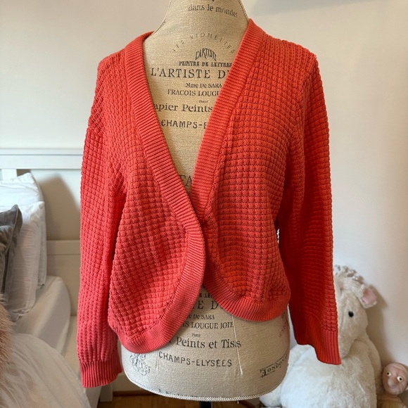 Sweaters | Vintage Coral Long Sleeve Cardigan | Poshmark